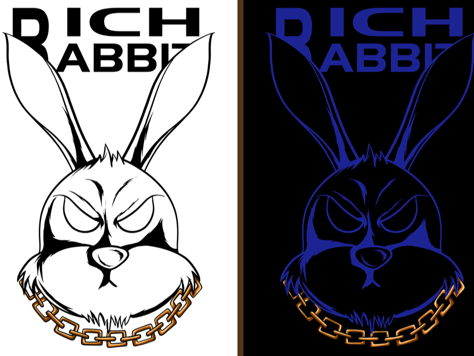 原创插画 rich rabbit_pic2019-站酷ZCOOL