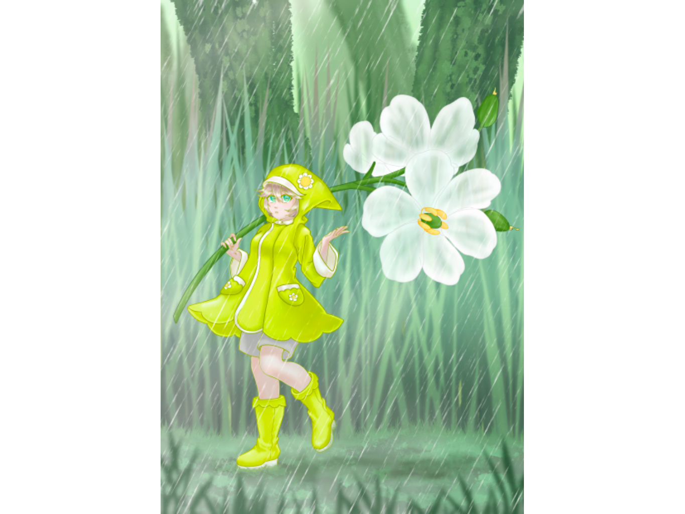 山荷叶_梦烛Dreama-站酷ZCOOL