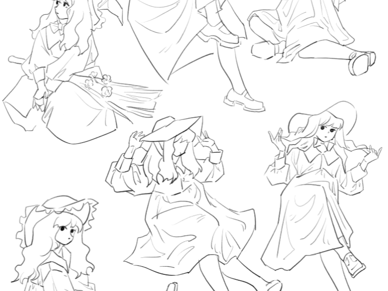 Day58@速写班长#速写60天挑战赛 _罐罐U_U-站酷ZCOOL