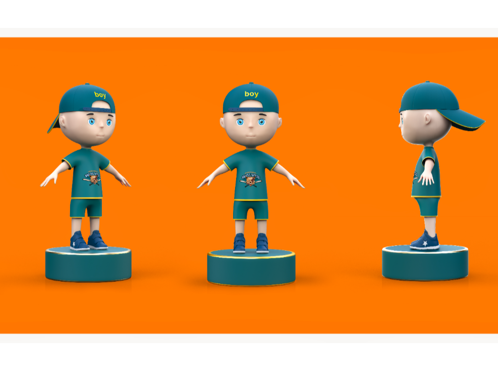 个人练习作品IP形象boy卡通手办3D模型_3D建模设计-站酷ZCOOL