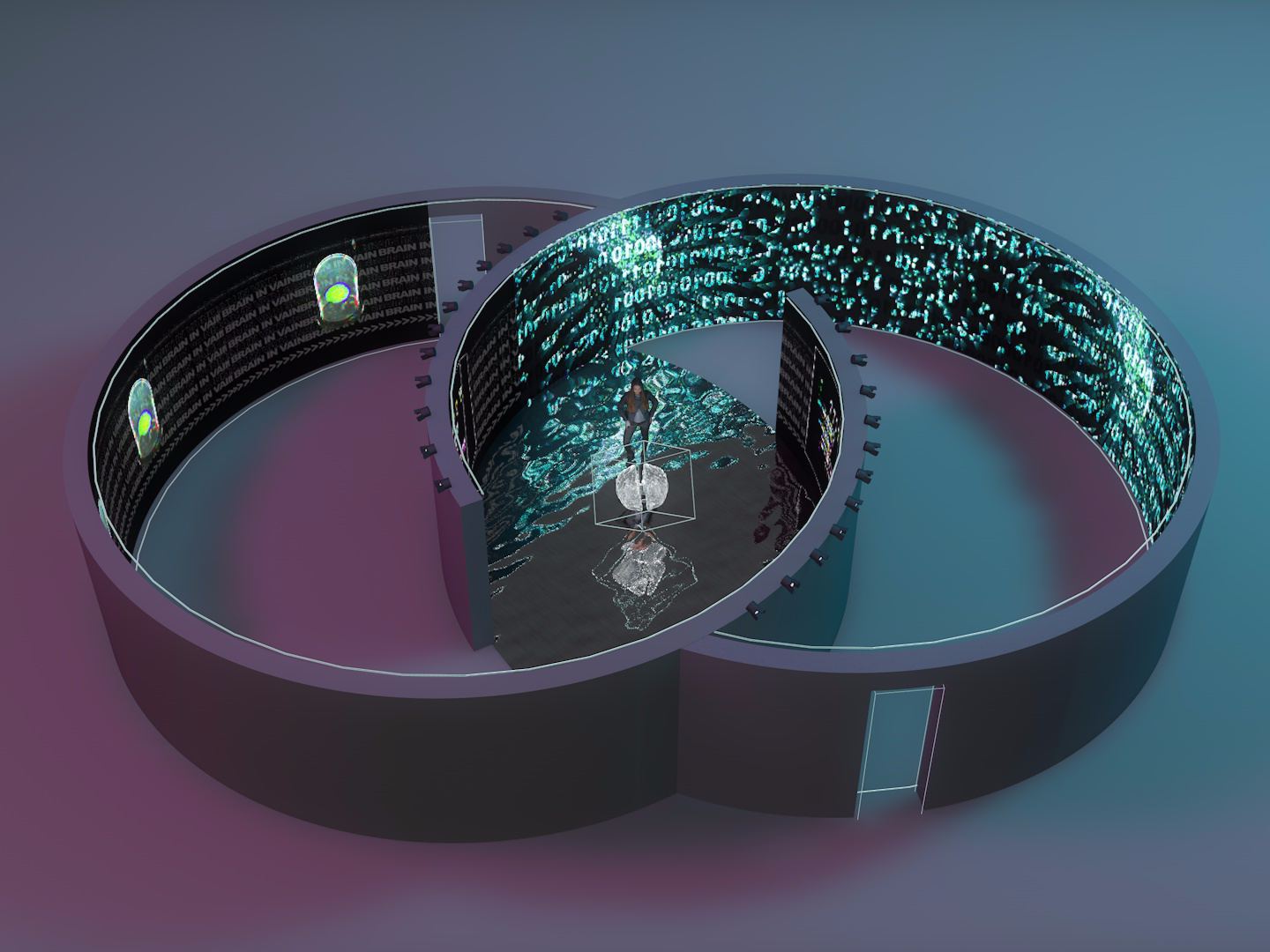 毕业设计-缸中大脑：多媒体影像交互设计创作_DT豆头-站酷ZCOOL