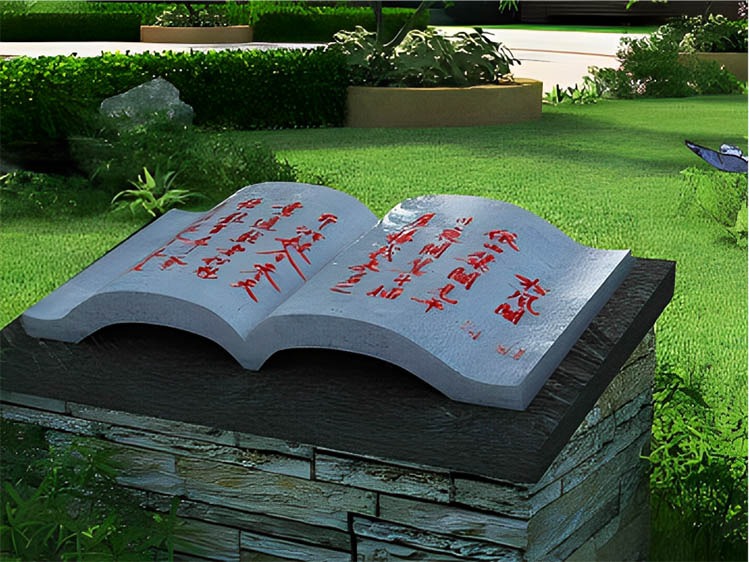 河南校园景观小品设计 有着画龙点睛的作用永仲文化 站酷zcool