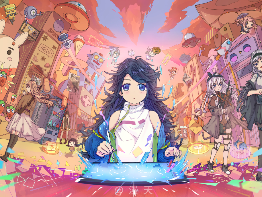 没错！可爱就是爆炸！（同人作品）_漫天ss-站酷ZCOOL