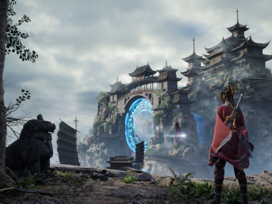 UE5【凡人修仙传】黄枫谷入口-同人_Eric花栗鼠-站酷ZCOOL