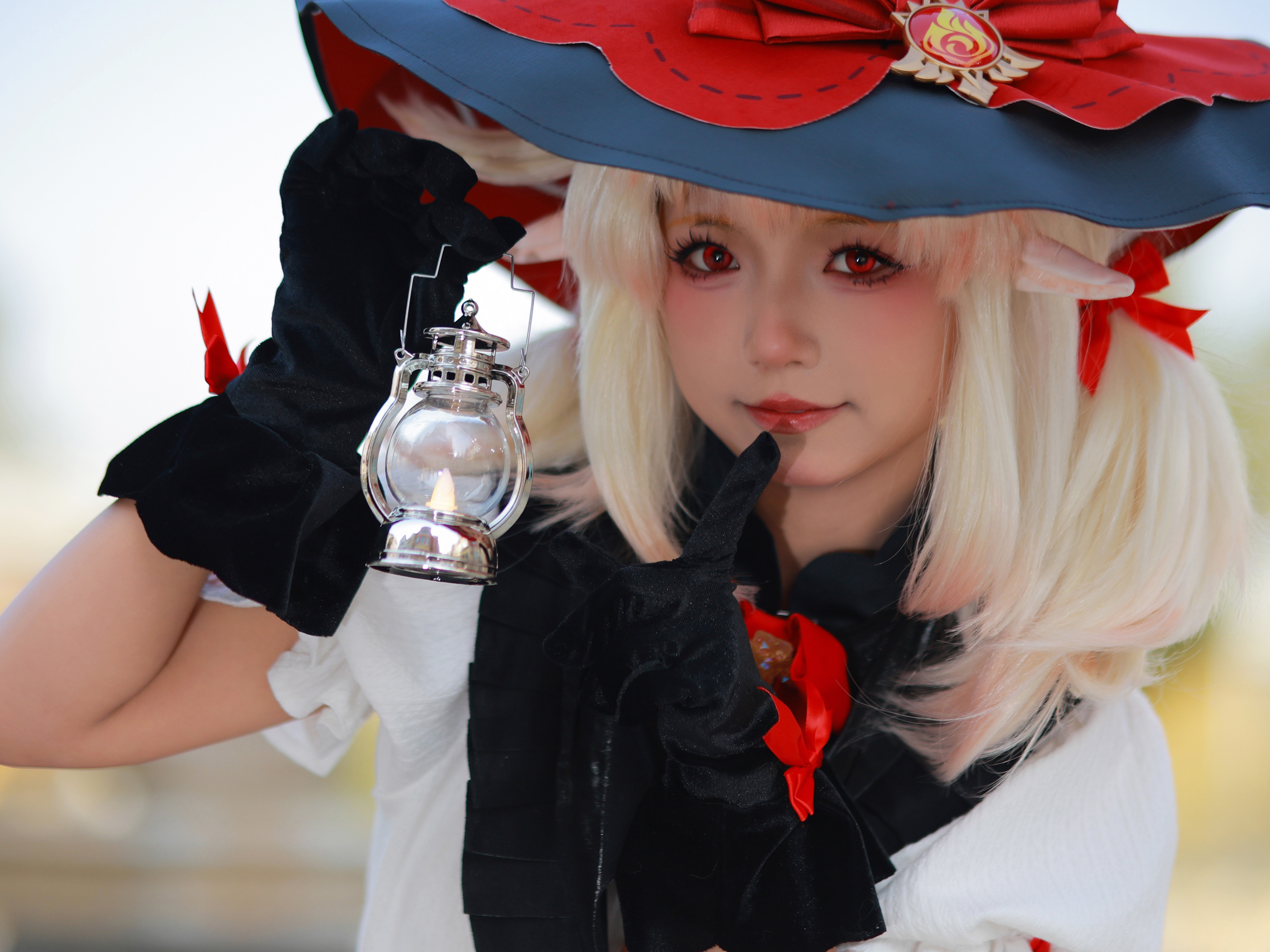 可莉cos_拾影饮月-站酷ZCOOL