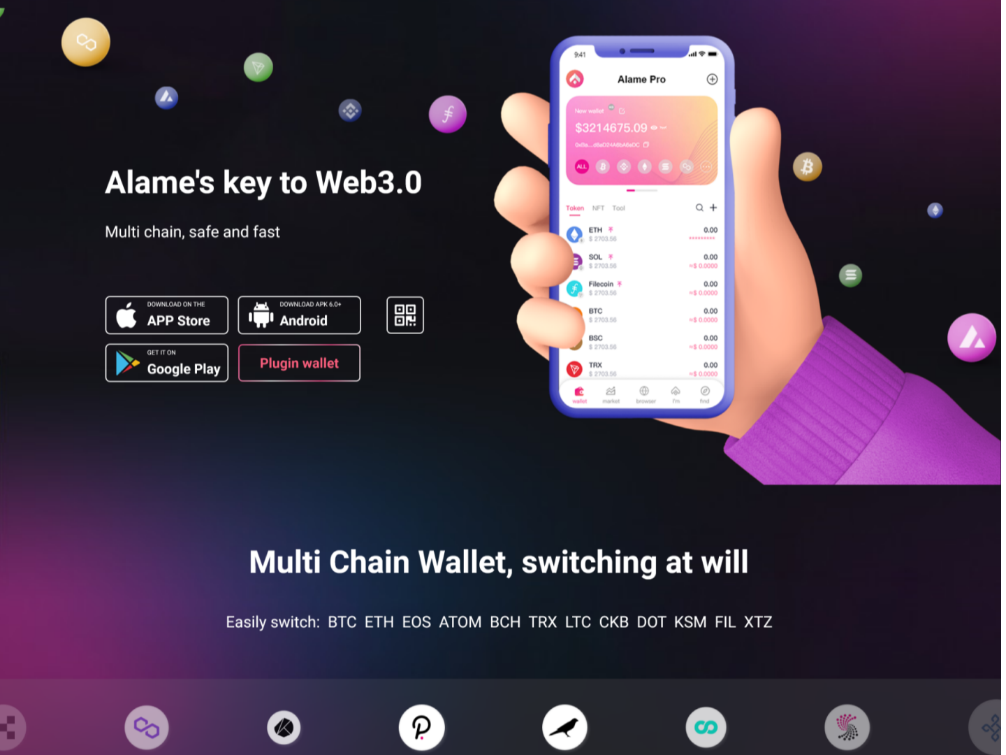 Alame wallet_七条鱼吖-站酷ZCOOL