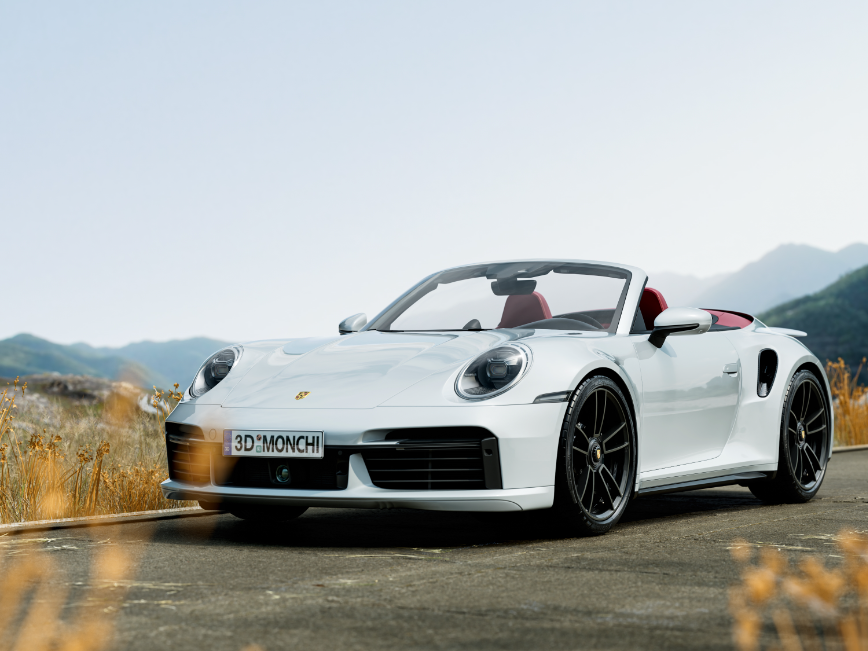 汽车渲染_蒙奇Monchi-站酷ZCOOL