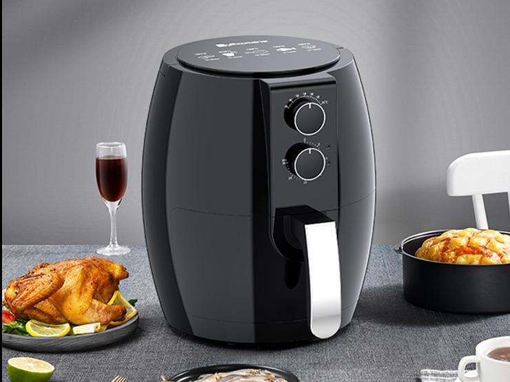 【建模渲染--空气炸锅4.5L】_小寻觅-站酷ZCOOL