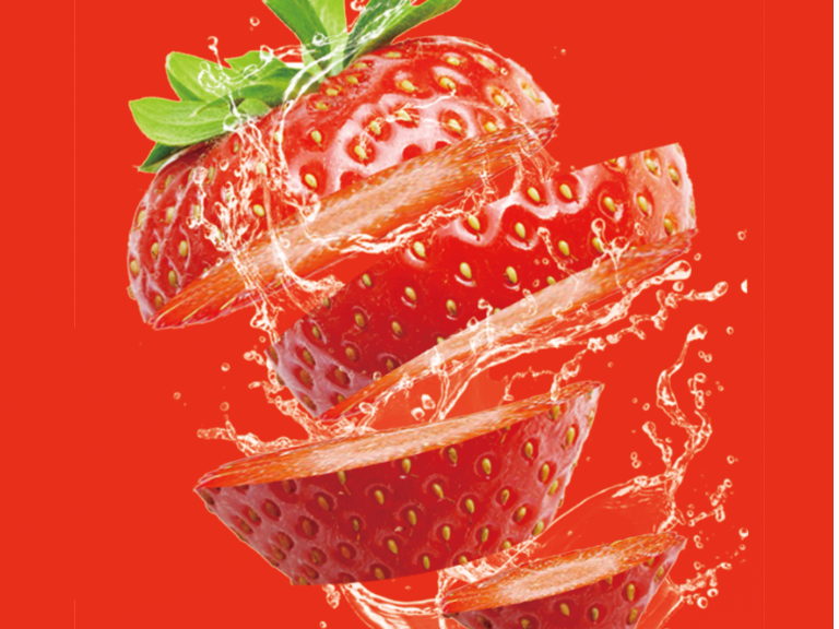 草莓海报_elanie伊-站酷ZCOOL