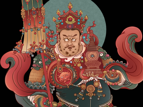 四大天王_大超box-站酷ZCOOL