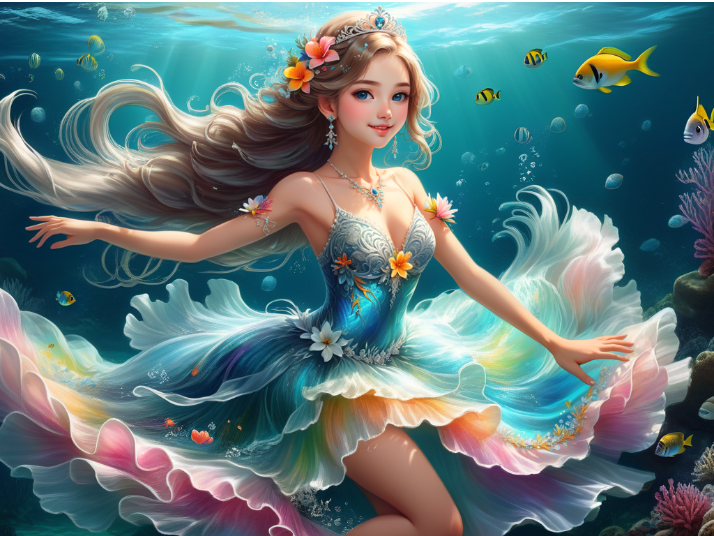 dancing undersea No.3_imsight-站酷ZCOOL