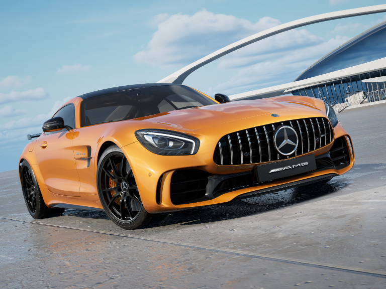 AMG GT CGI_Pluto刂-站酷ZCOOL