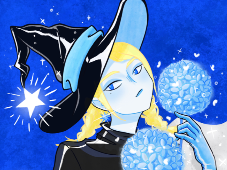 女巫_Bing淇淋-站酷ZCOOL