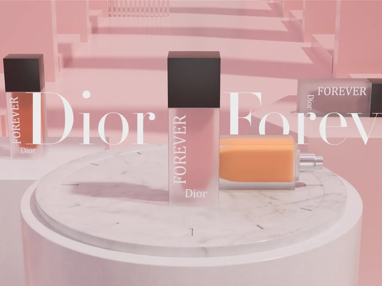 【Dior迪奥粉底液】三维动画练习_KISMET9527-站酷ZCOOL