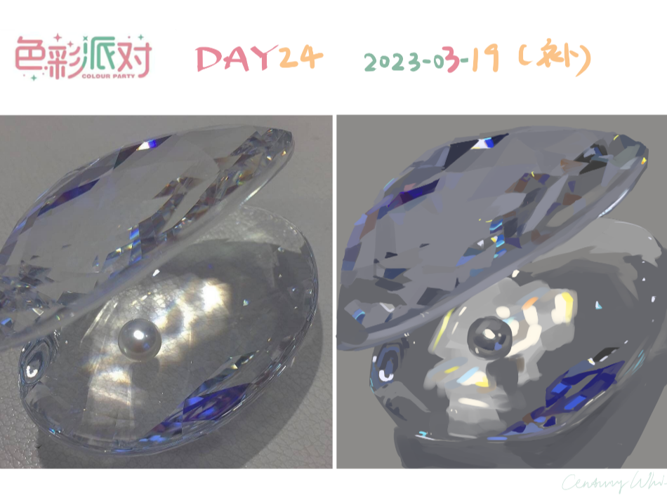 色彩派对day24_水彩纸好贵-站酷ZCOOL