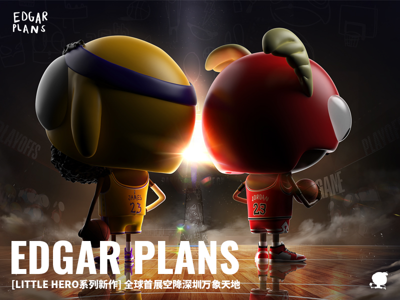 Edgar Plans 《GAME ON》主题个展主视觉_JaWang-站酷ZCOOL
