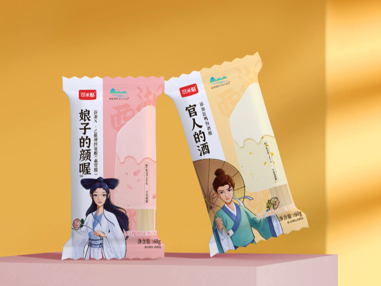MuDesign Lab. × Camic可米酷西湖订制冰淇淋_穆怀祺品牌设计-站酷ZCOOL