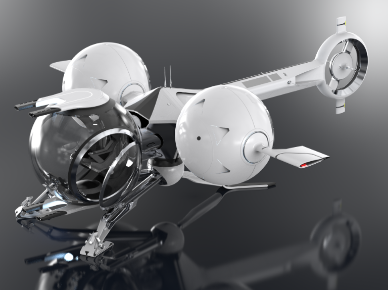 遗落战境飞船建模_Derik飓风-站酷ZCOOL