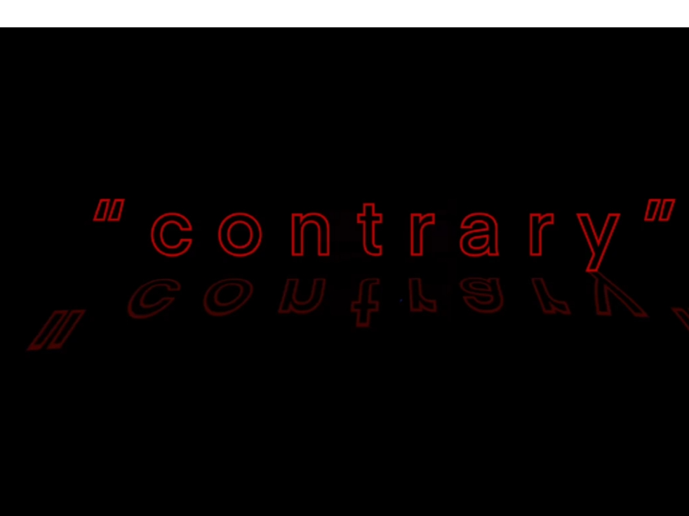 《CONTRARY》_南 鲸-站酷ZCOOL