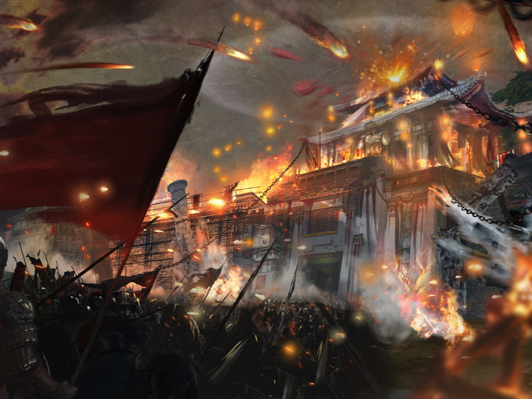 四面楚歌_愤怒的蜻蜓-站酷ZCOOL