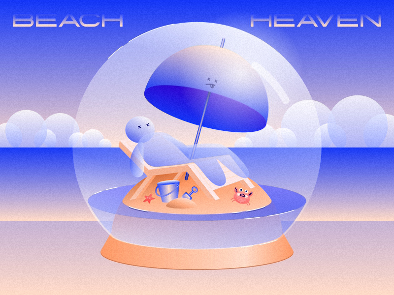 海滩天堂 BEACH HEAVEN_HSF_22-站酷ZCOOL