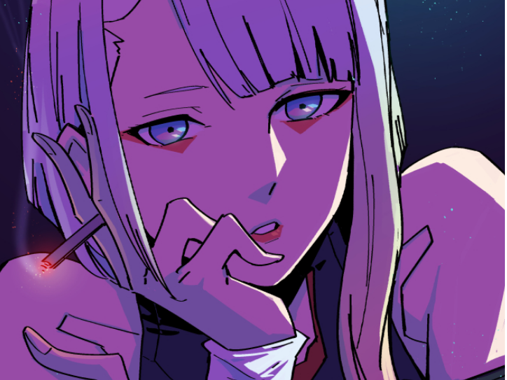 赛博朋克边缘行者-lucy_小晨阳woogy-站酷ZCOOL