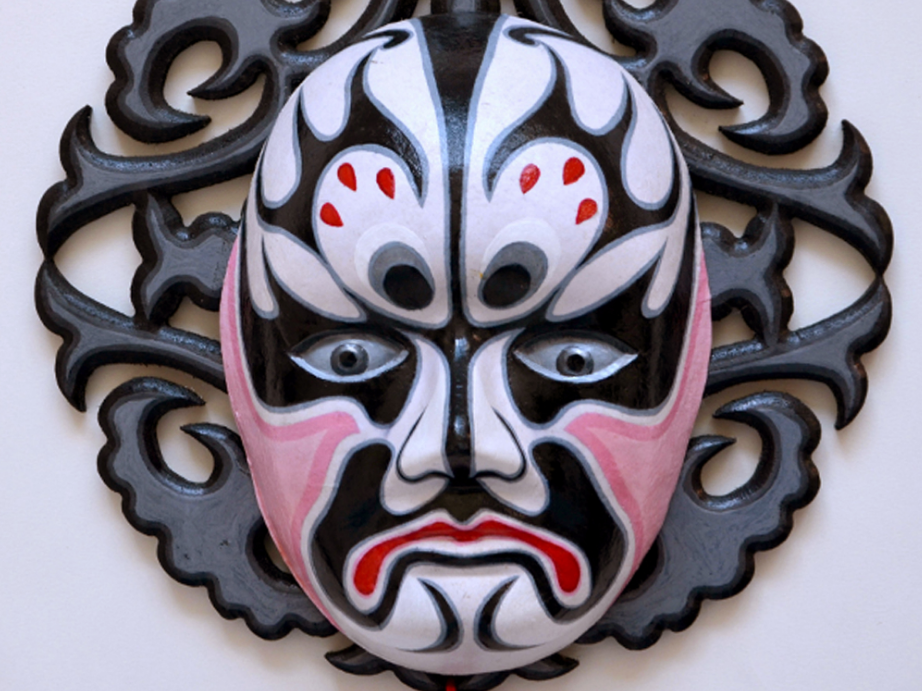 京剧脸谱_墨海YY-站酷ZCOOL