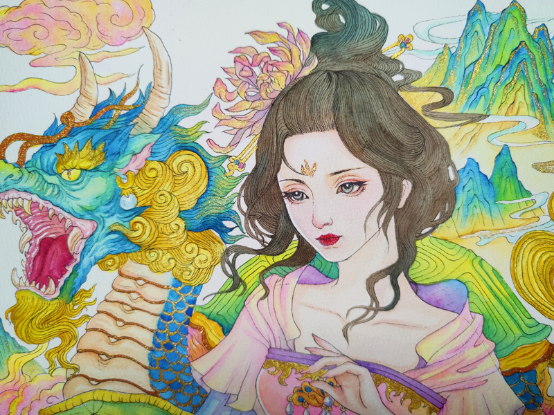 神兽系列—玄武_露娜XUAN-站酷ZCOOL