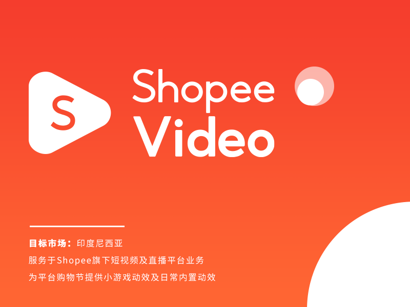 Shopee Video | 虾皮短视频平台动效——印尼市场_Helen小淼-站酷ZCOOL