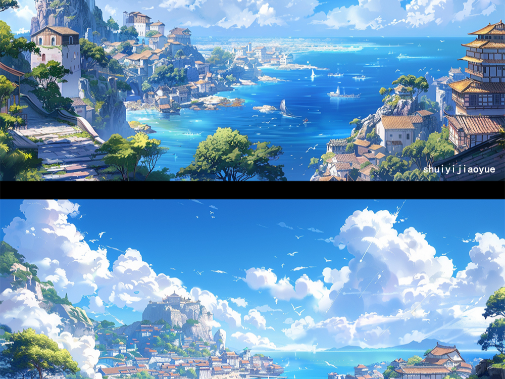 小港口_水裔皎月-站酷ZCOOL