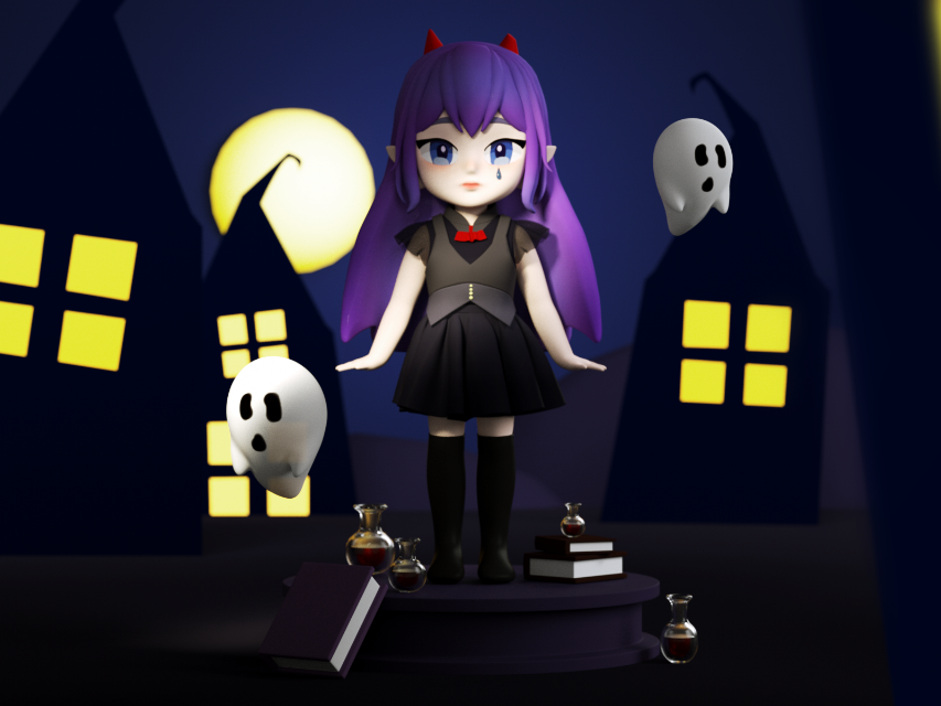 小魔女_WHY呀-站酷ZCOOL