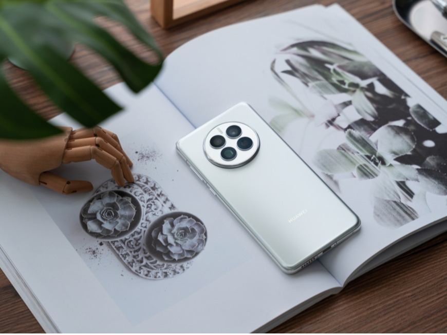 华为Mate 50E 冰霜银_ShouziVision-站酷ZCOOL