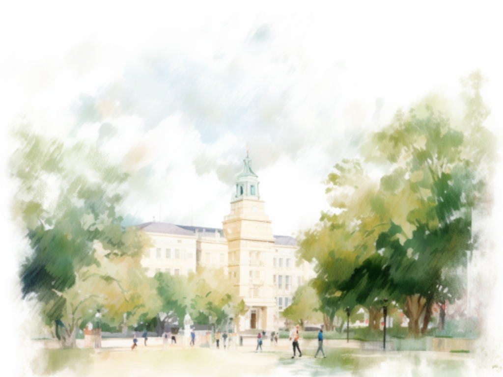 Scenery of Tokyo University_depshoelace-站酷ZCOOL