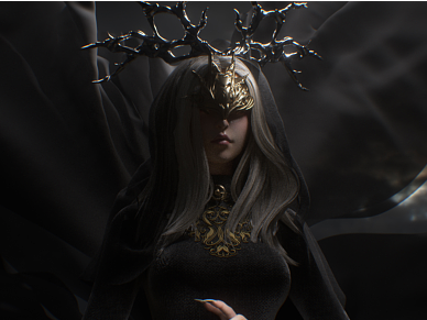 苍白半月 梦境守护者—芙莉雅_Nan_Zhou-站酷ZCOOL