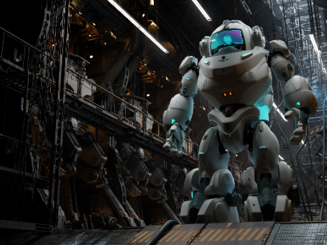 原创IP设计|未来战士HANS|_噼里啪啦划拉-站酷ZCOOL