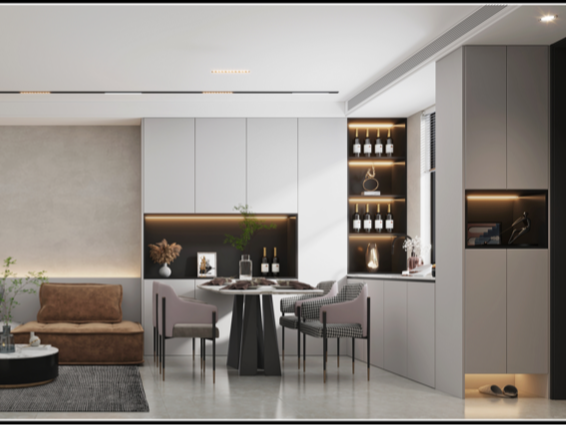 70m²现代简约风_舍作设计分享-站酷ZCOOL