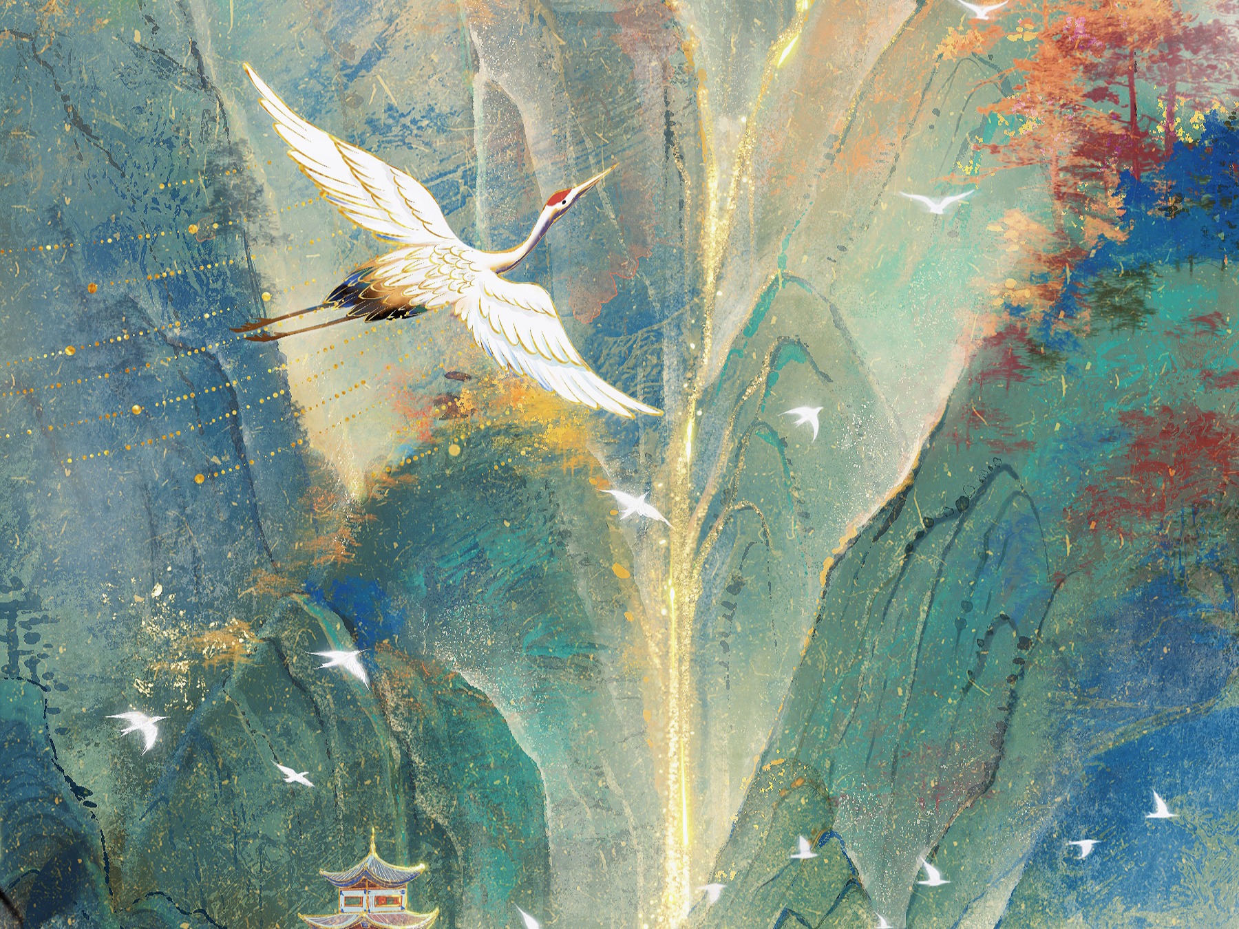 立秋｜二十四节气插画_方楠Pumpkin-站酷ZCOOL