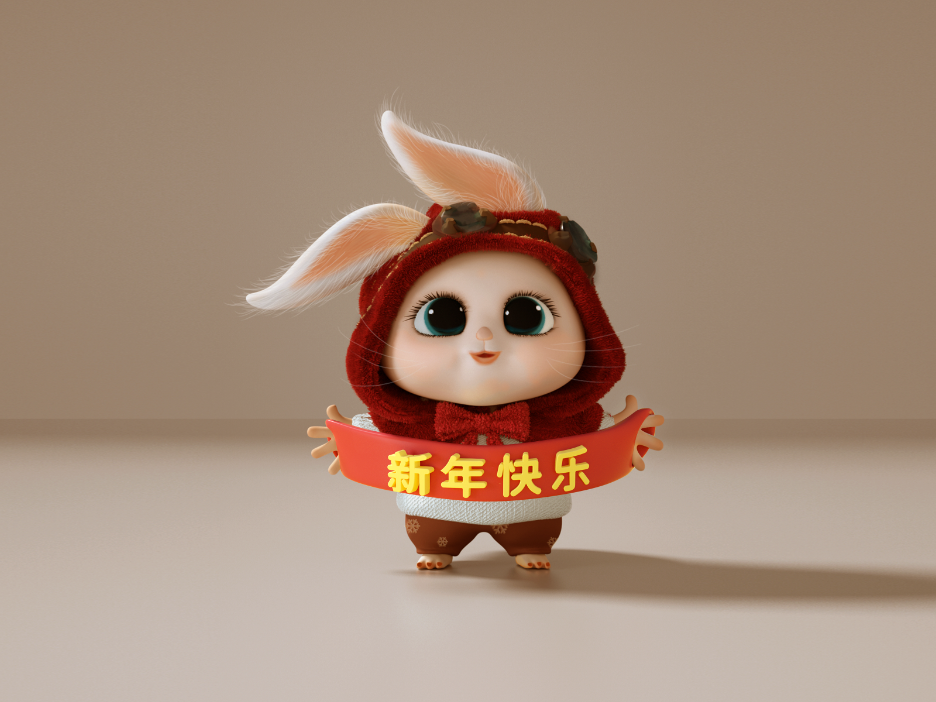 风光兔（卯兔）_FanQIE2008-站酷ZCOOL