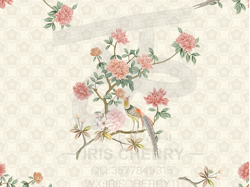 5年图案公司设计总监｜花型图案设计_鸢尾cherry-站酷ZCOOL