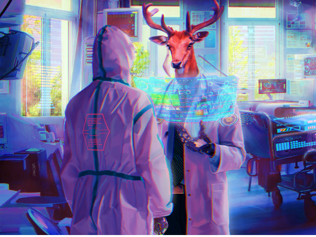 赛博朋克 - 医生_ZG钰蝉-站酷ZCOOL