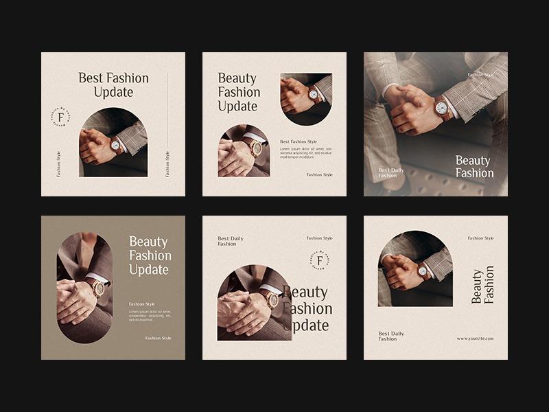 Vol.1 高级感男表电商海报详情页设计psd模板_简约设计丨接单中-站酷ZCOOL