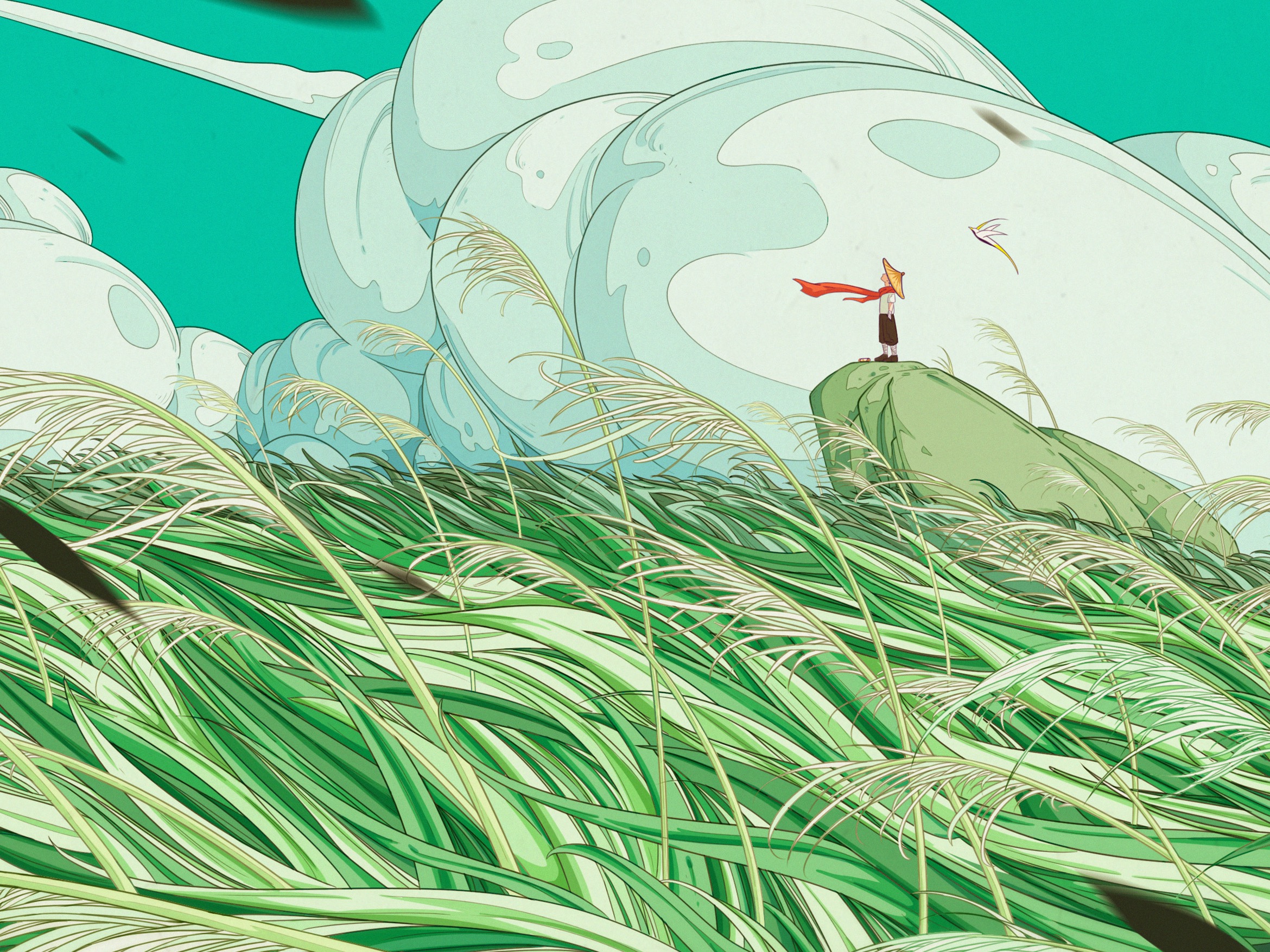 误入奇异境【十】——《北萧瑟》_天羿TEAR-站酷ZCOOL