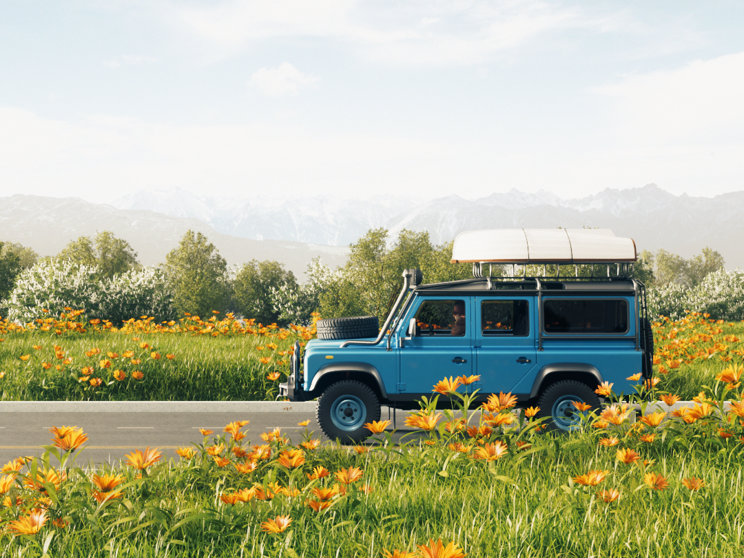 春日野营-场景篇 Spring Camping Scenes_陆离君-站酷ZCOOL