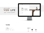 网页设计 - VISN家居网页设计_Axuan_xx-站酷ZCOOL