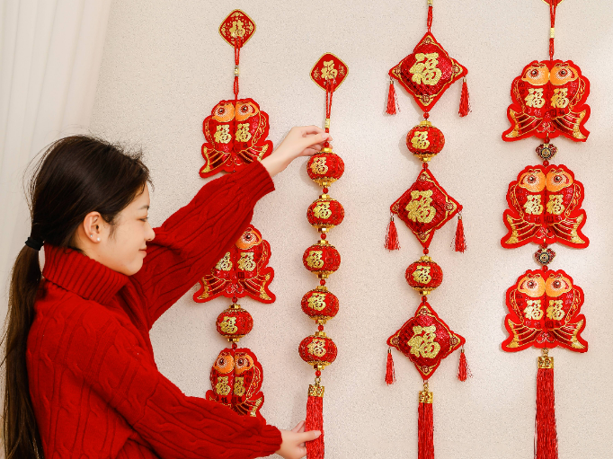 福字挂串_杨拾贰TwelFth-站酷ZCOOL