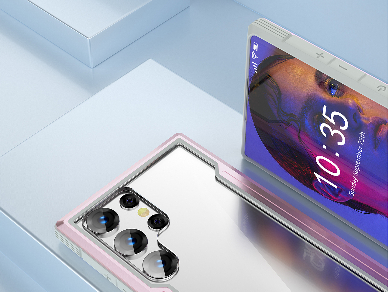 近期KS渲染（3C手机壳）_我来背黑锅-站酷ZCOOL