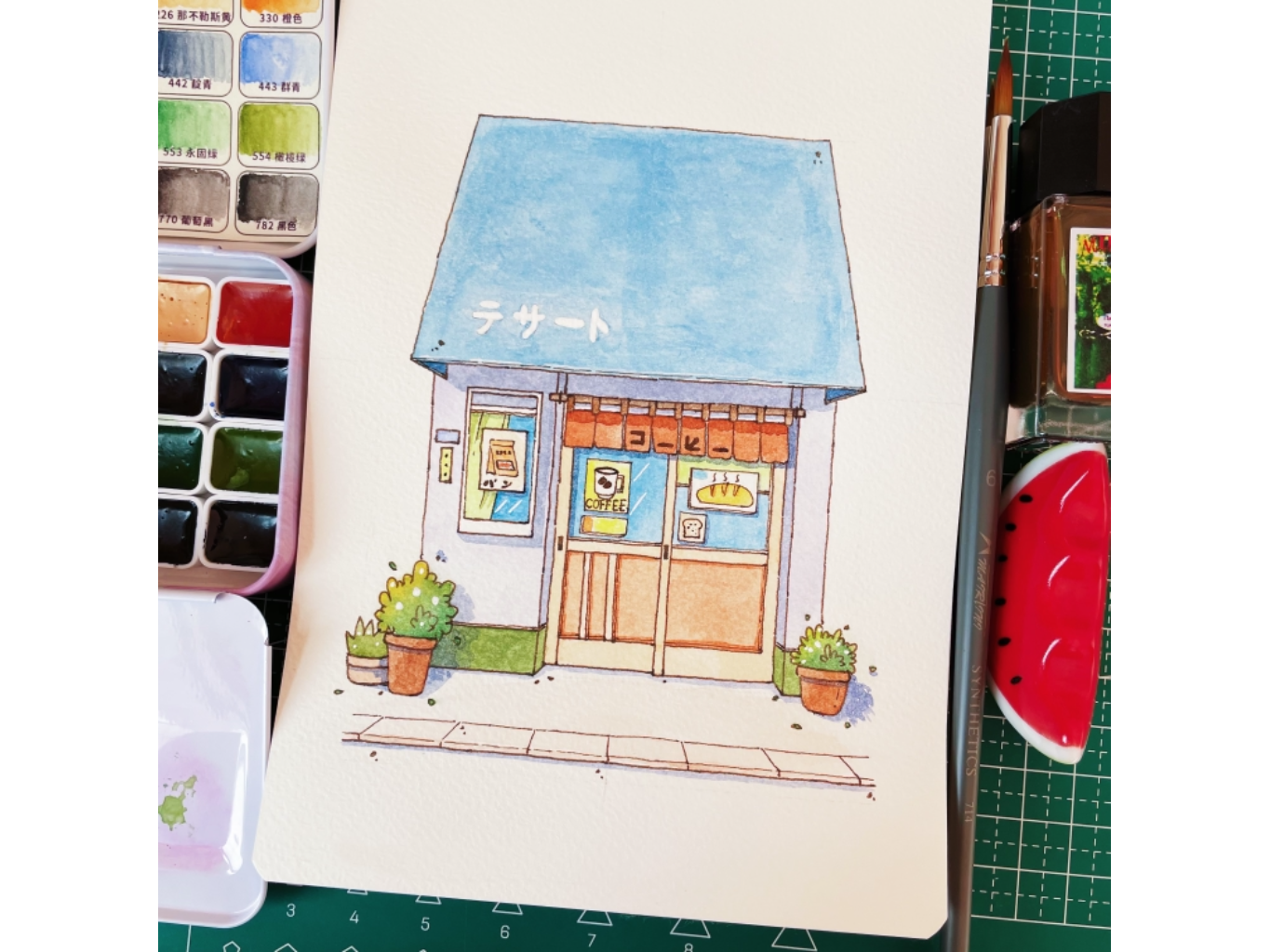 【手绘速写打卡】13_韩焰Yan-站酷ZCOOL