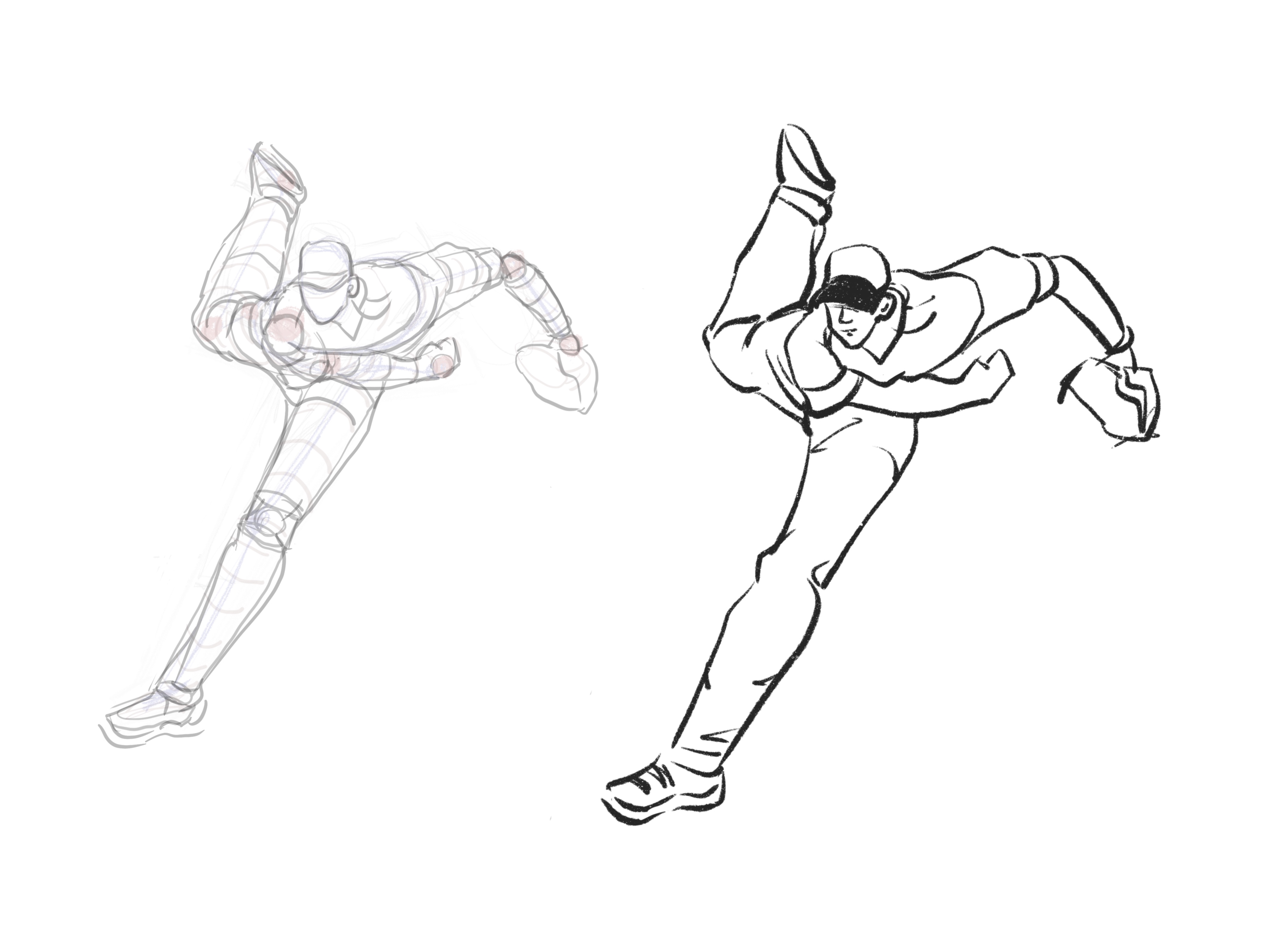 速写30天练习-DAY1_辣味焦糖-站酷ZCOOL