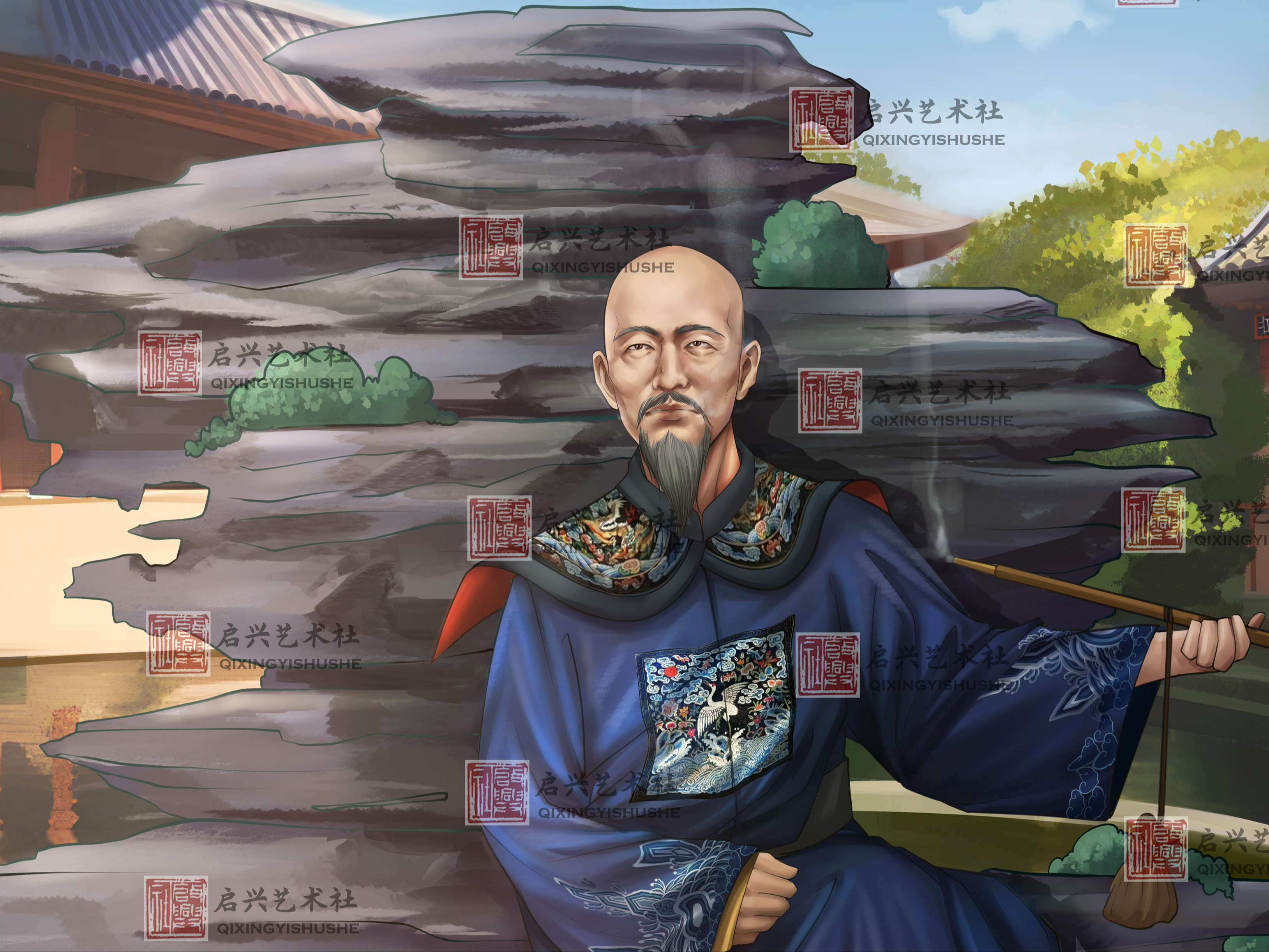 大清帝国：部分人物选 第八弹_葛鸽-站酷ZCOOL