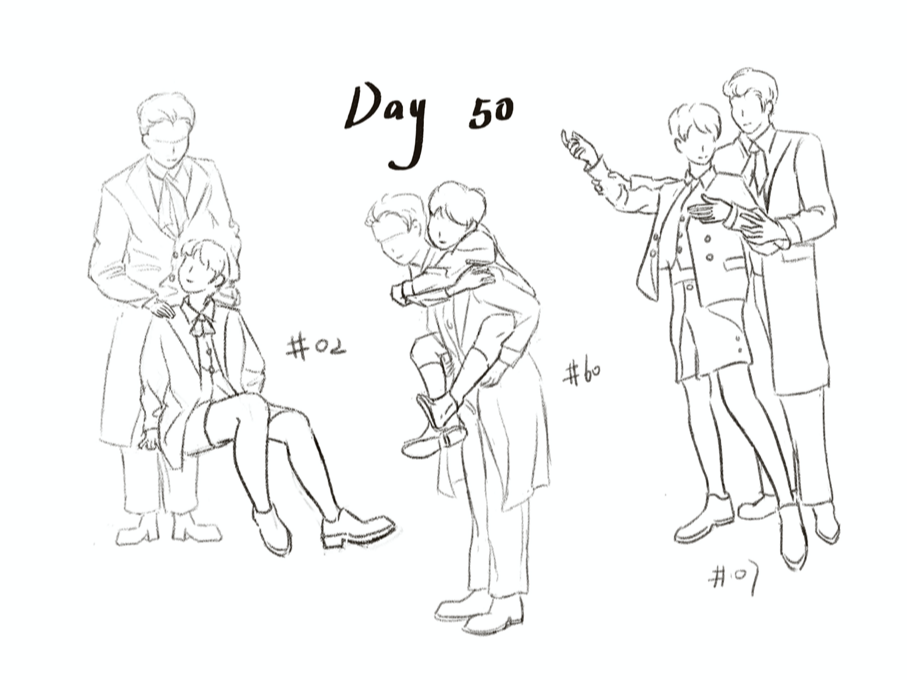 #速写60天挑战赛# DAY50 @速写班长_慕子兮-站酷ZCOOL